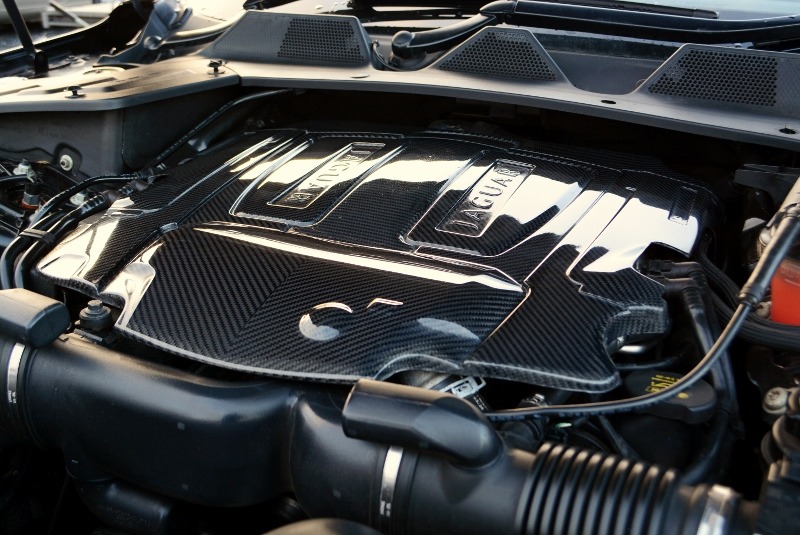 SWALLOWS RACING CARBON ENGINE COVER 5.0 V8 - Swallows